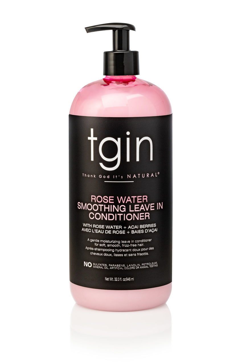 Rose Water Smoothing Leave In Conditioner – Thank God It's Natural